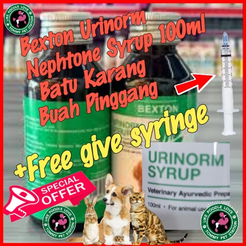 Bexton Urinorm / Nephtone Syrup 100ml (Batu Karang/Buah Pinggang ...