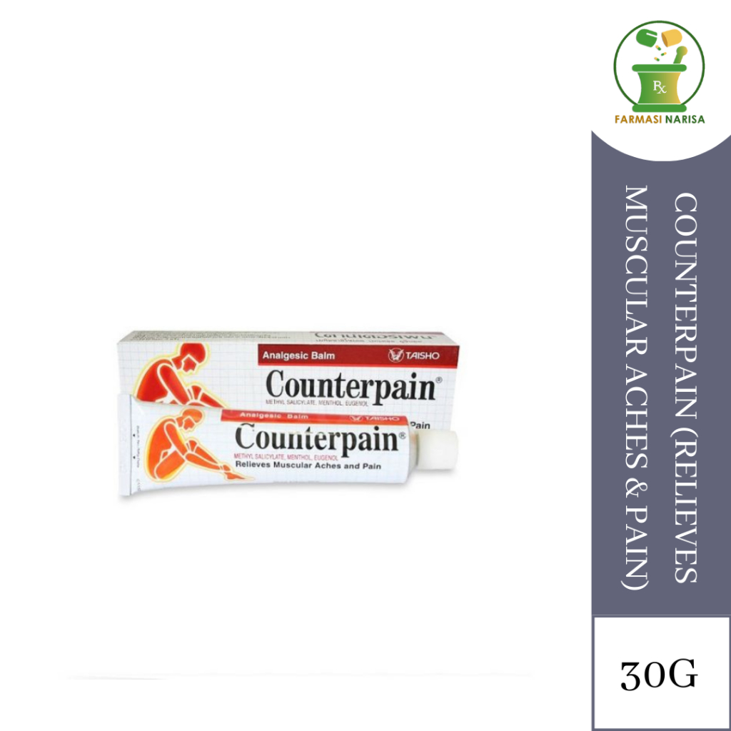 COUNTERPAIN (RELIEVES MUSCULAR ACHES & PAIN) | Shopee Malaysia
