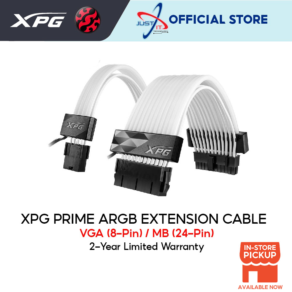 Adata XPG Prime ARGB Extension Cable VGA-8Pin / MB-24Pin | Shopee Malaysia