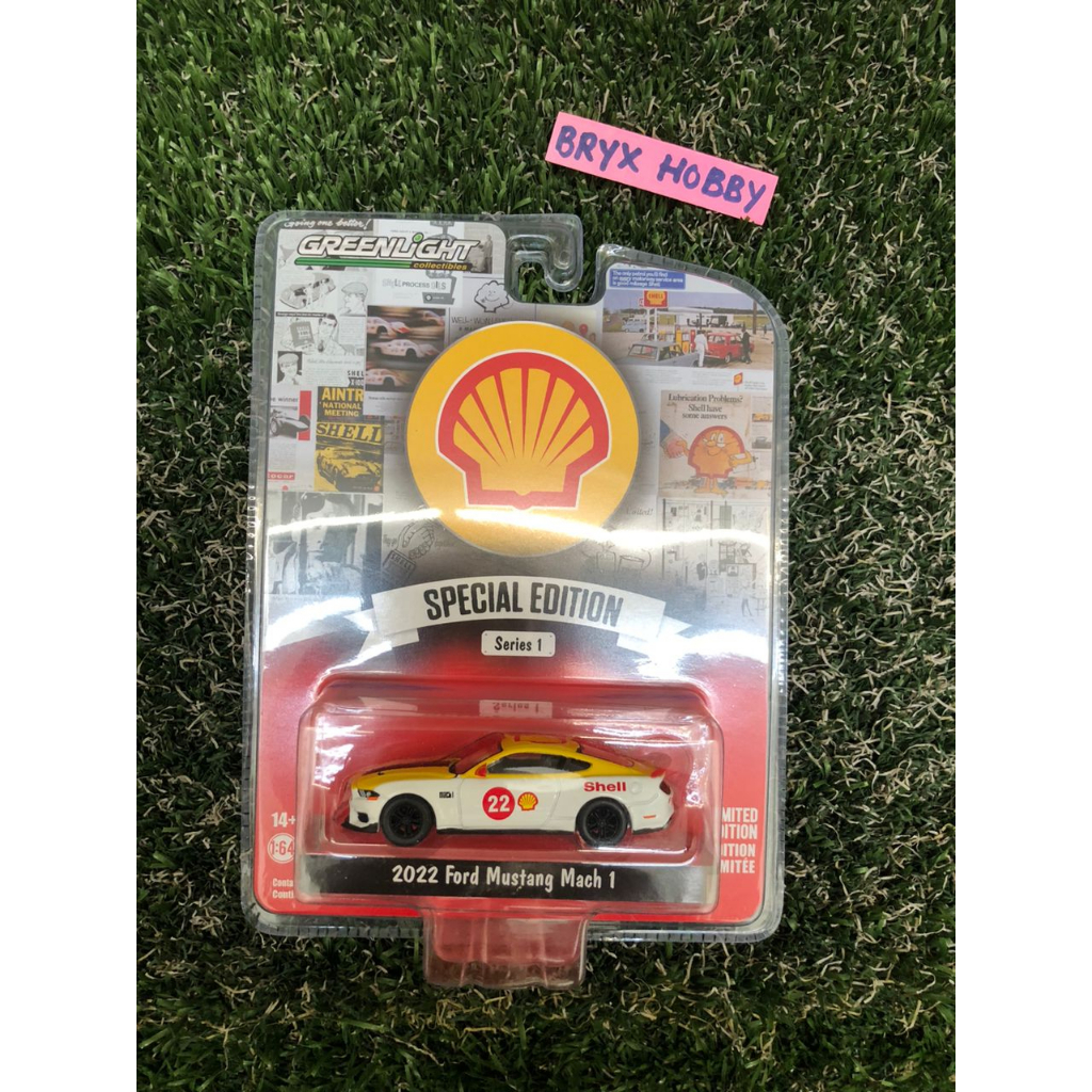 Greenlight Shell Oil Special Edition Series 1 2022 Ford Mustang Mach 1 ...