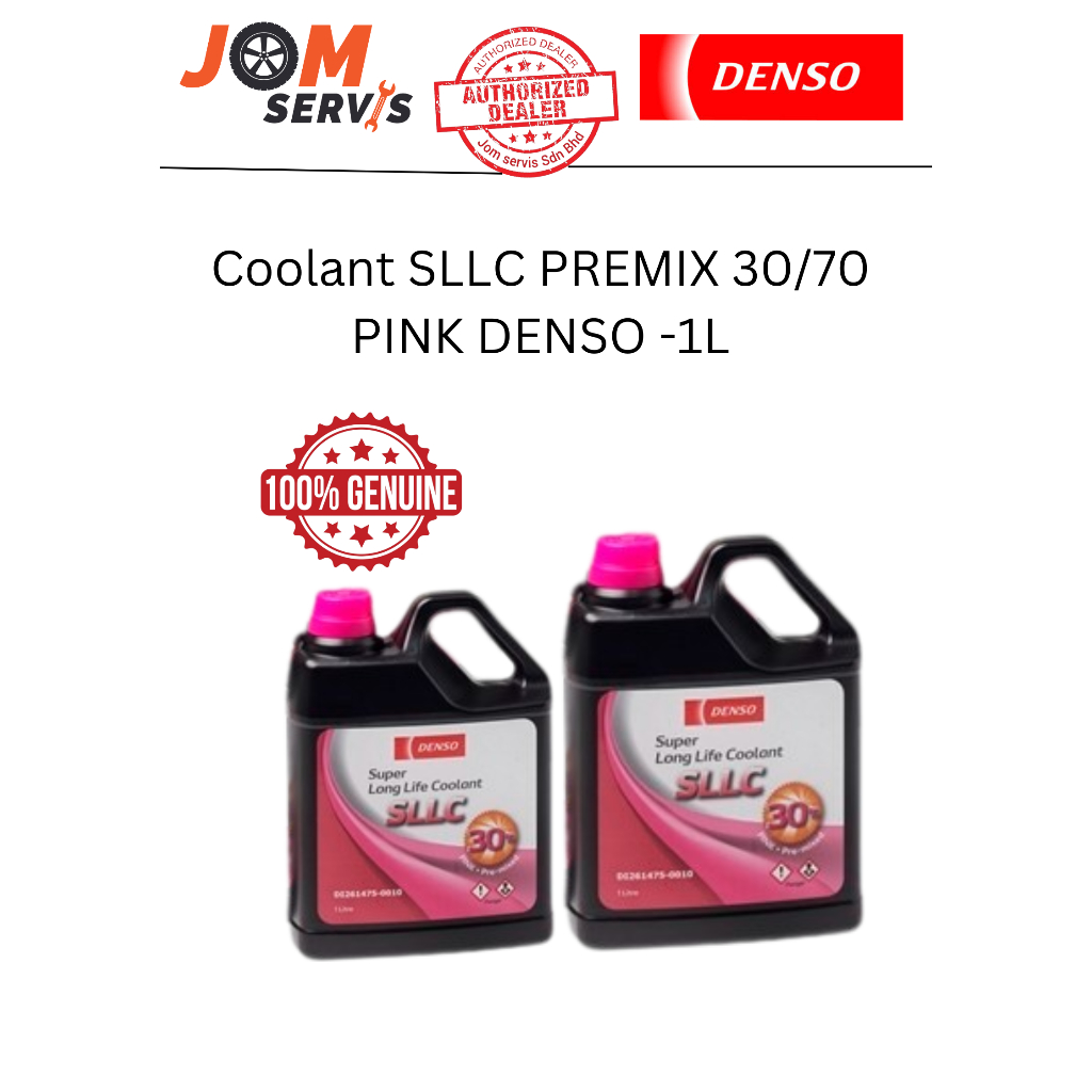 Denso Coolant - Super Long Life 1000ml (30% Pre-mixed/Pink) | Shopee ...