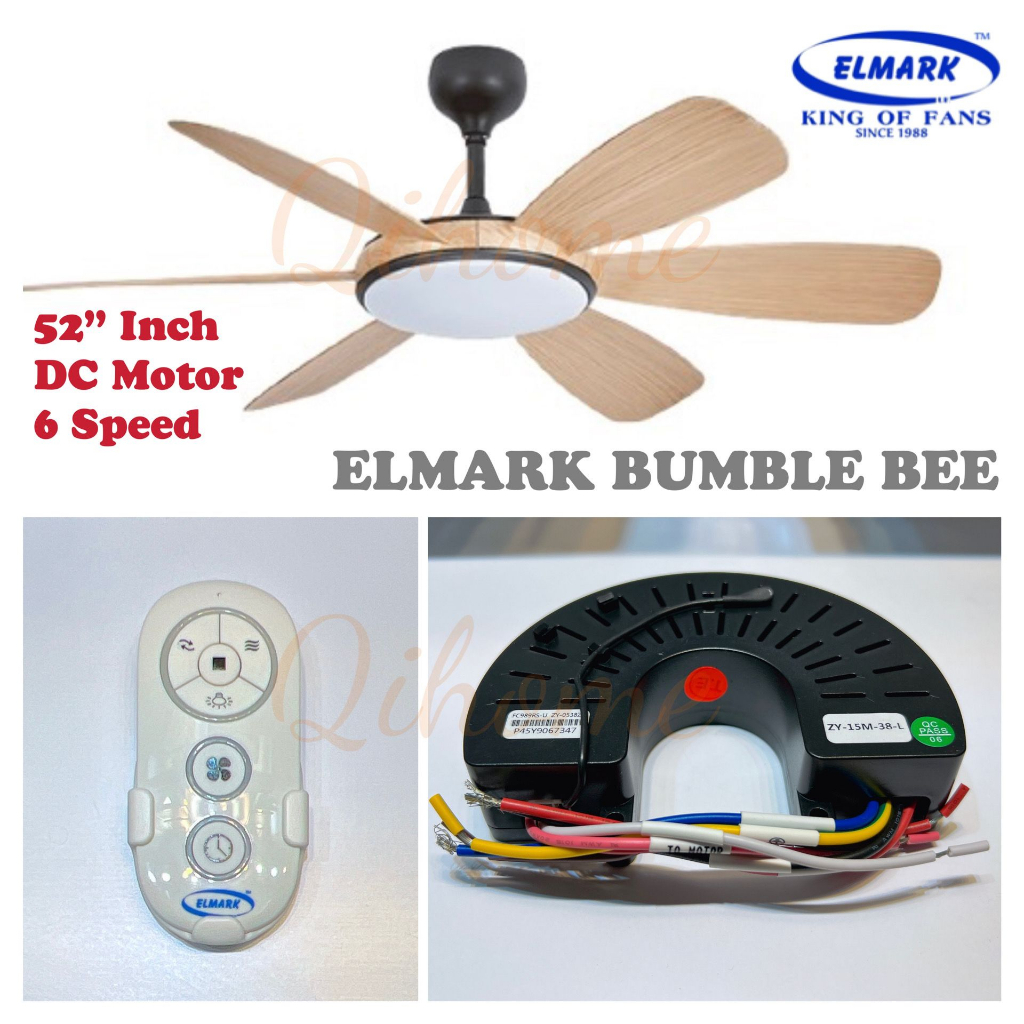 ELMARK Bumble Bee Ceiling Fan PCB ORIGINAL/REMOTE CONTROL | Shopee Malaysia