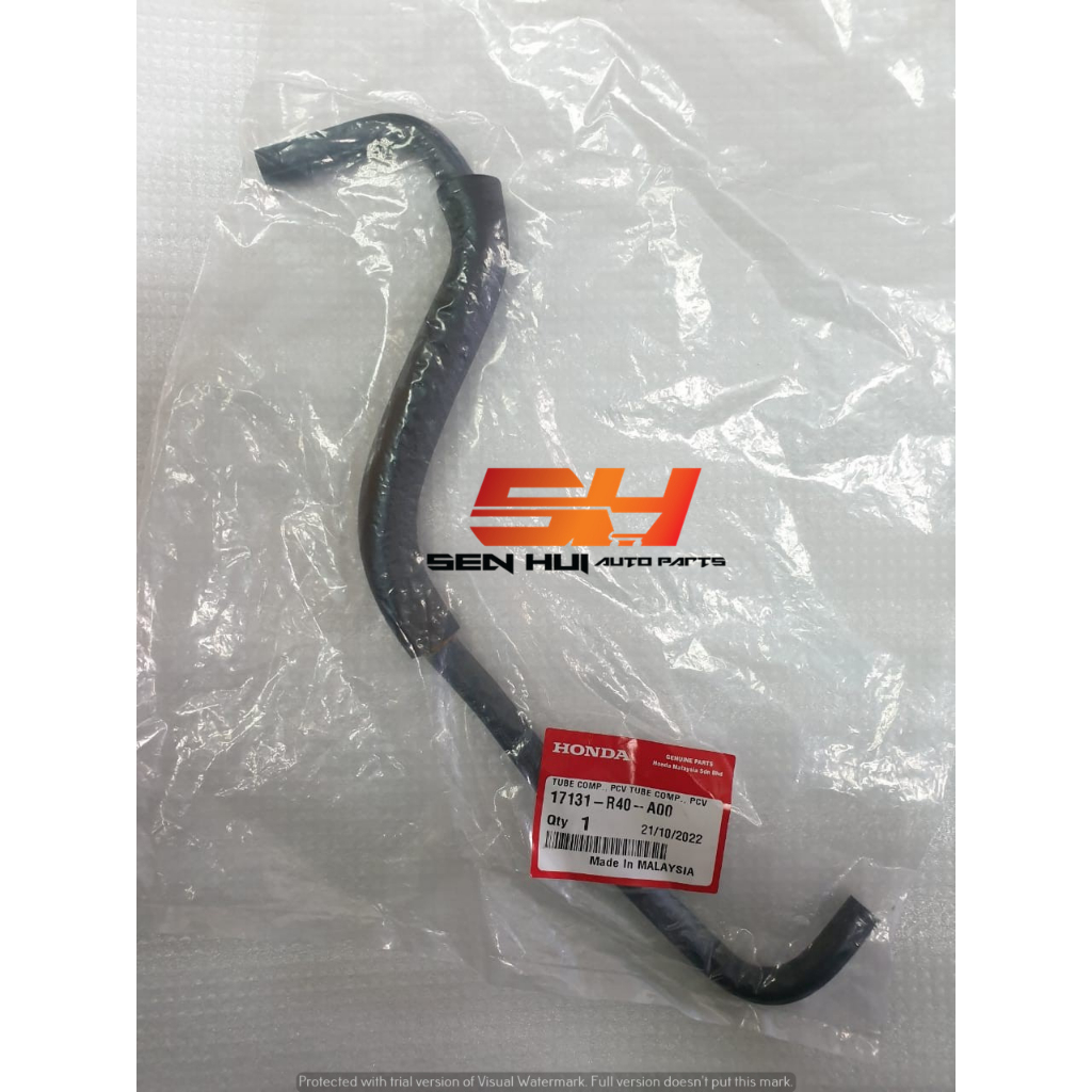 Honda CRV VENTILATOR HOSE inlet manifold 17131-R40-A00 Genuine Parts ...