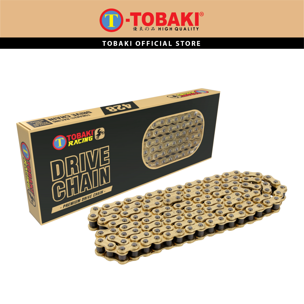TOBAKI RACING PREMIUM DRIVE CHAIN(H) GOLD | Shopee Malaysia