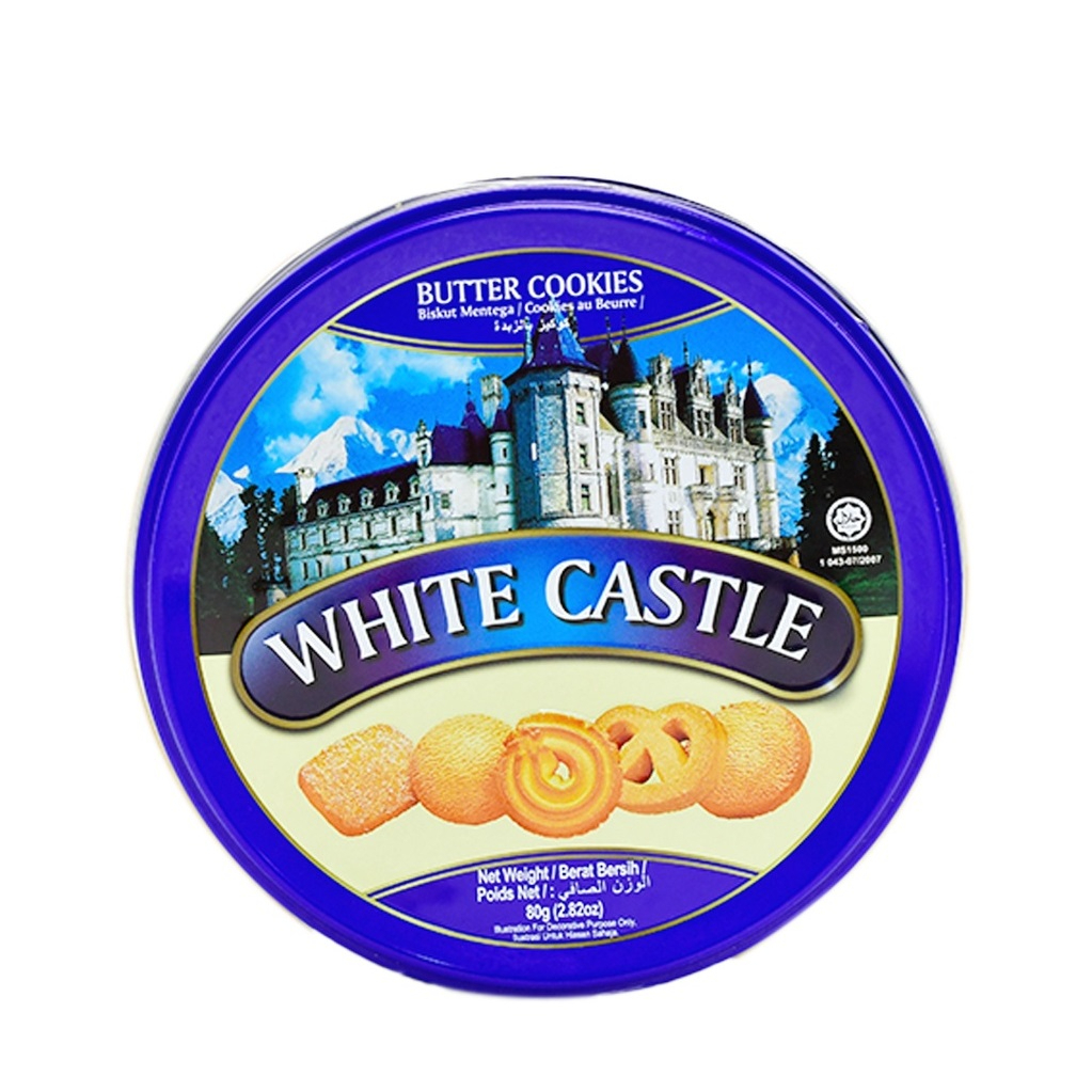 WHITE CASTLE BUTTER COOKIES 80G**WITH FREE GIFT | Shopee Malaysia