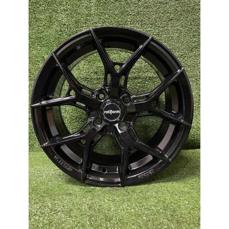 Rotiform HF-5 - 15 inch 6.5jj offset38 4x100 SUPPER GLOSS BLACK ...