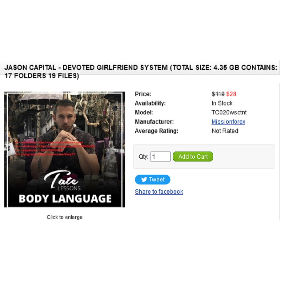 Jason Capital - Devoted Girlfriend System (Total size: 4.35 GB Contains ...