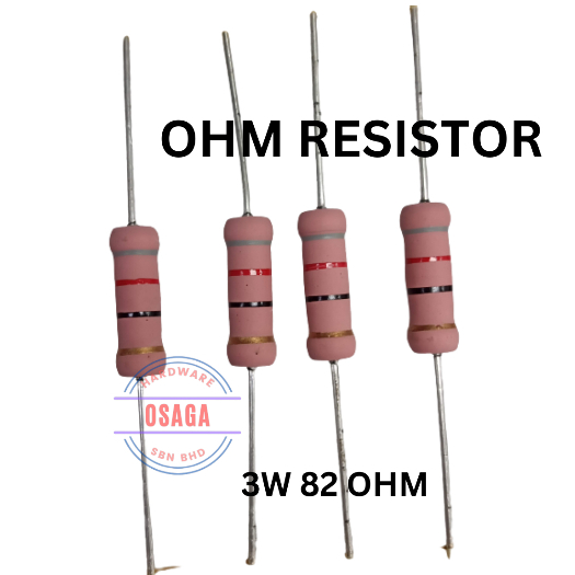 3W 82 OHM RESISTOR NEW EXSTOCK | Shopee Malaysia