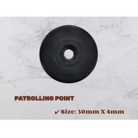Guard Patrolling Point Checkpoint Location Tag 30mm Suitable For All ...