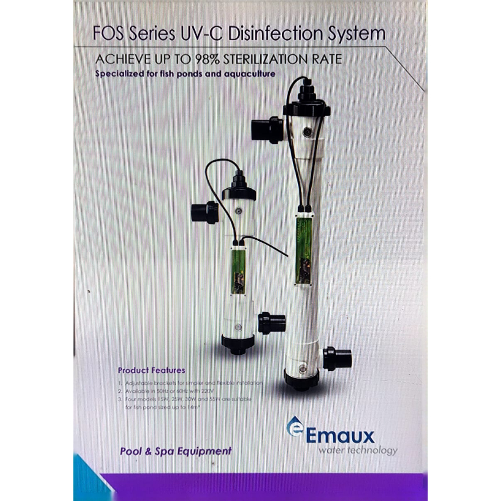 EMAUX FOS series UV-C sterilization Disinfection system | Shopee Malaysia