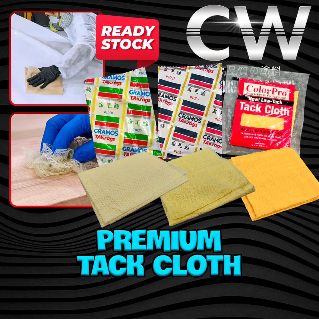 ColorPro Tack Cloth / Kain Gam / Tack Rag / Tag Cloth Dust Removal ...