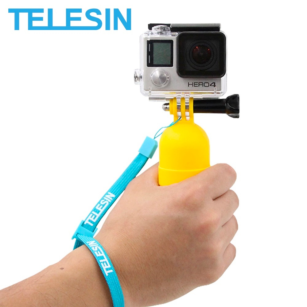 TELESIN Floating Hand Grip Buoyancy Handle Bobber for GoPro HERO ...