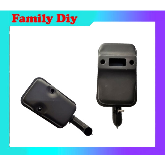Muffler Exhaust BG328 328EN FR3001 Brush Cutter Mesin Rumput OGAWA ...