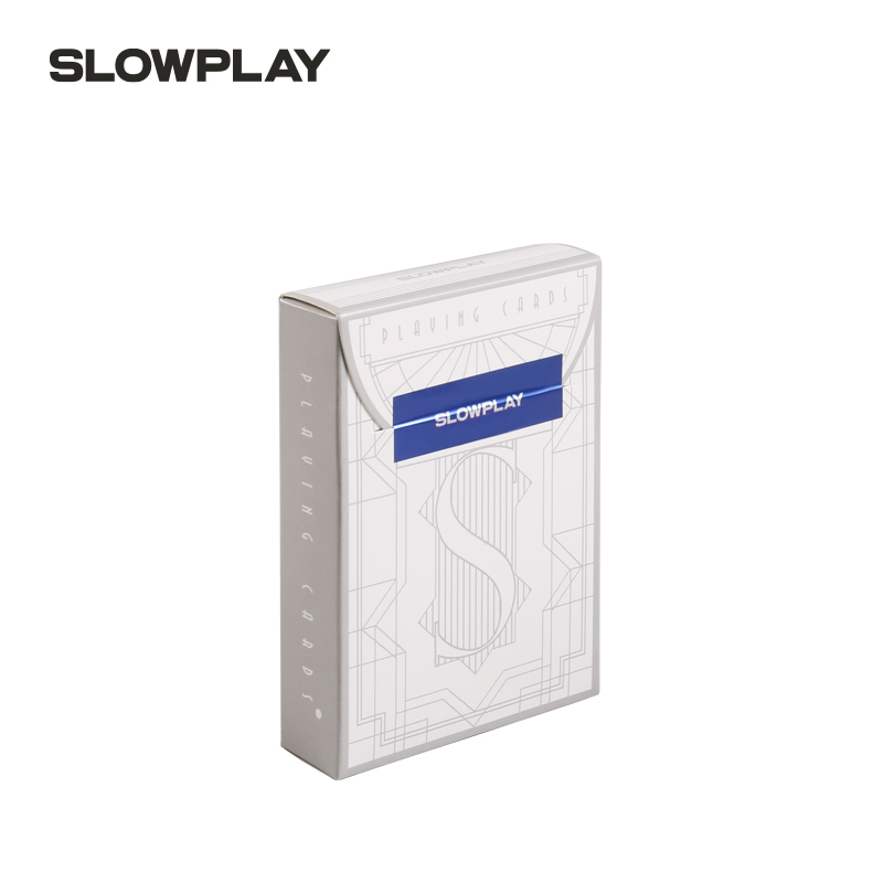 SLOWPLAY Premium Plastic Poker Playing Cards - Large Print Design ...