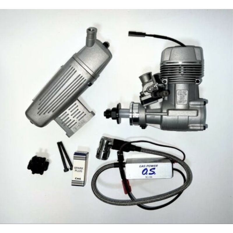 OS GT15 15cc Gas 2-Cycle rc Airplane Engine with Muffler | Shopee Malaysia