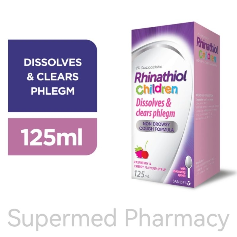 Rhinathiol Children Cough Syrup 2% 125ml | Shopee Malaysia