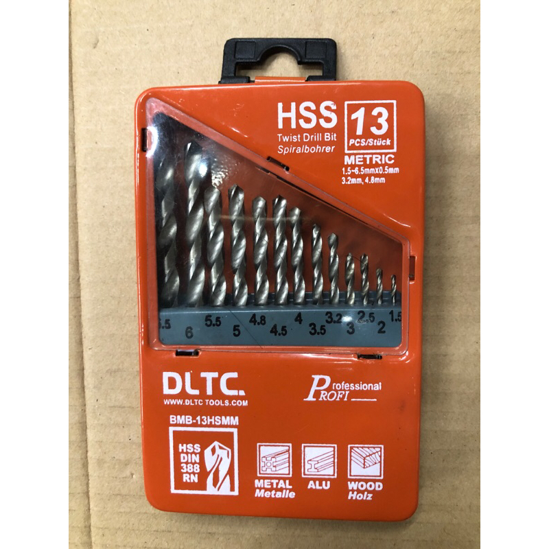 DLTC HSS Drill Bit Set(13pcs) | Shopee Malaysia