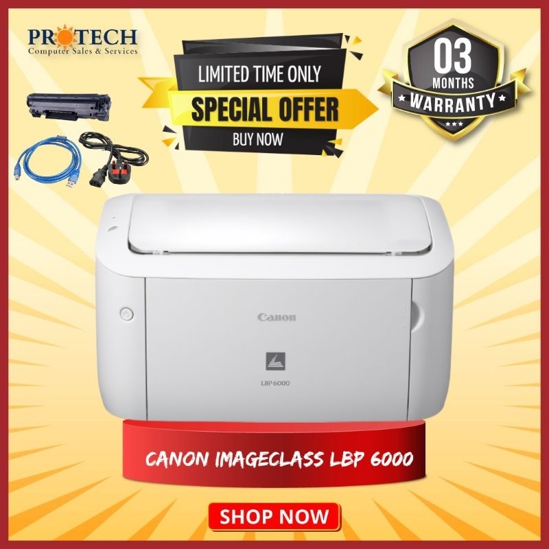 Canon Imageclass LBP6000 / LBP6030 / MF3010 / LBP6030w / LBP3050 printer (Refurbished) | Shopee ...