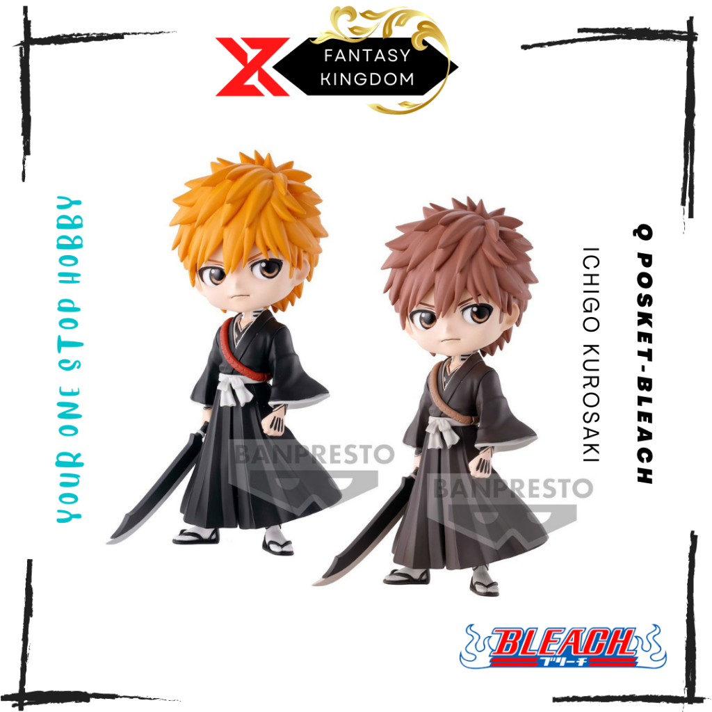 Bleach Q Posket Thousand Year Blood War - Ichigo Kurosaki [Stock Ready ...