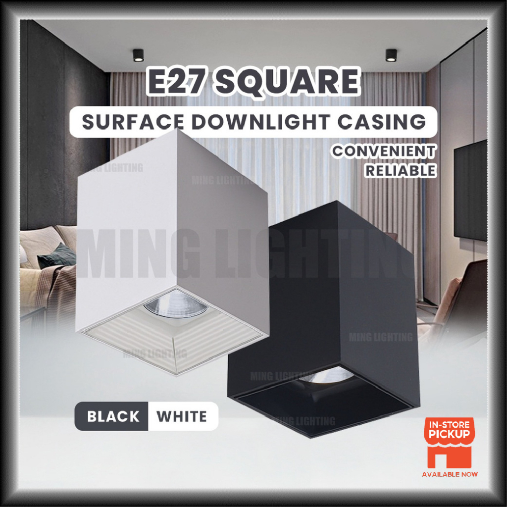 LED Square Ceiling Surface Downlight Casing Down Light Home Decoration ...