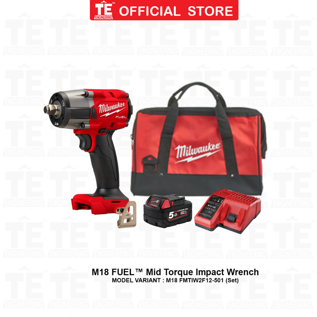 Milwaukee M18 FUEL 1/2" Mid Impact Wrench ( M18 FMTIW2F12 ) | Shopee ...