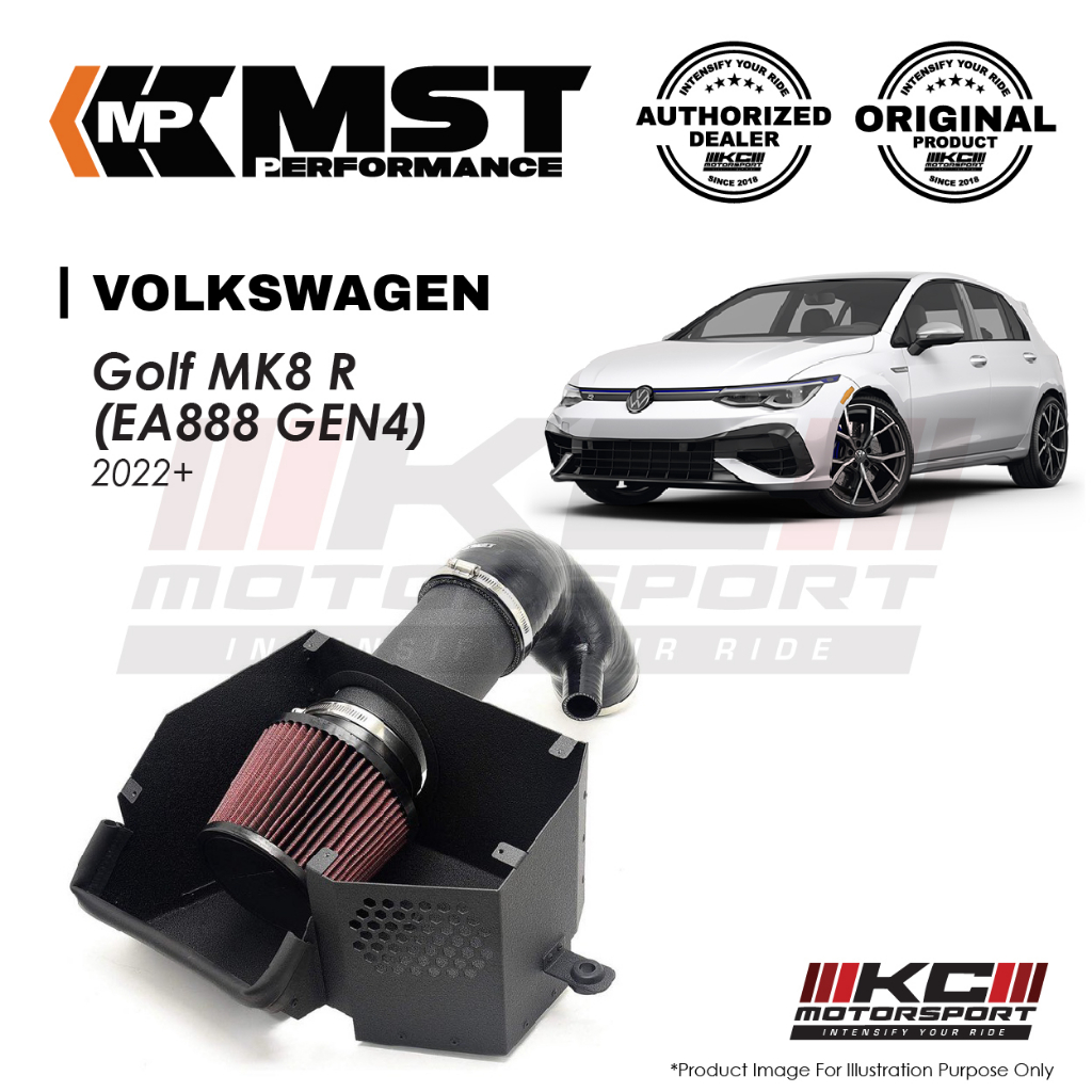Volkswagen Golf MK8 R 2022+ (EA888 GEN4) - MST Performance Cold Air ...