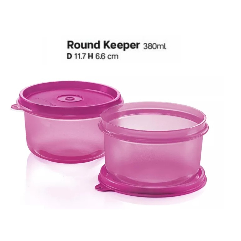 Tupperware Round Keeper 380ml | Shopee Malaysia