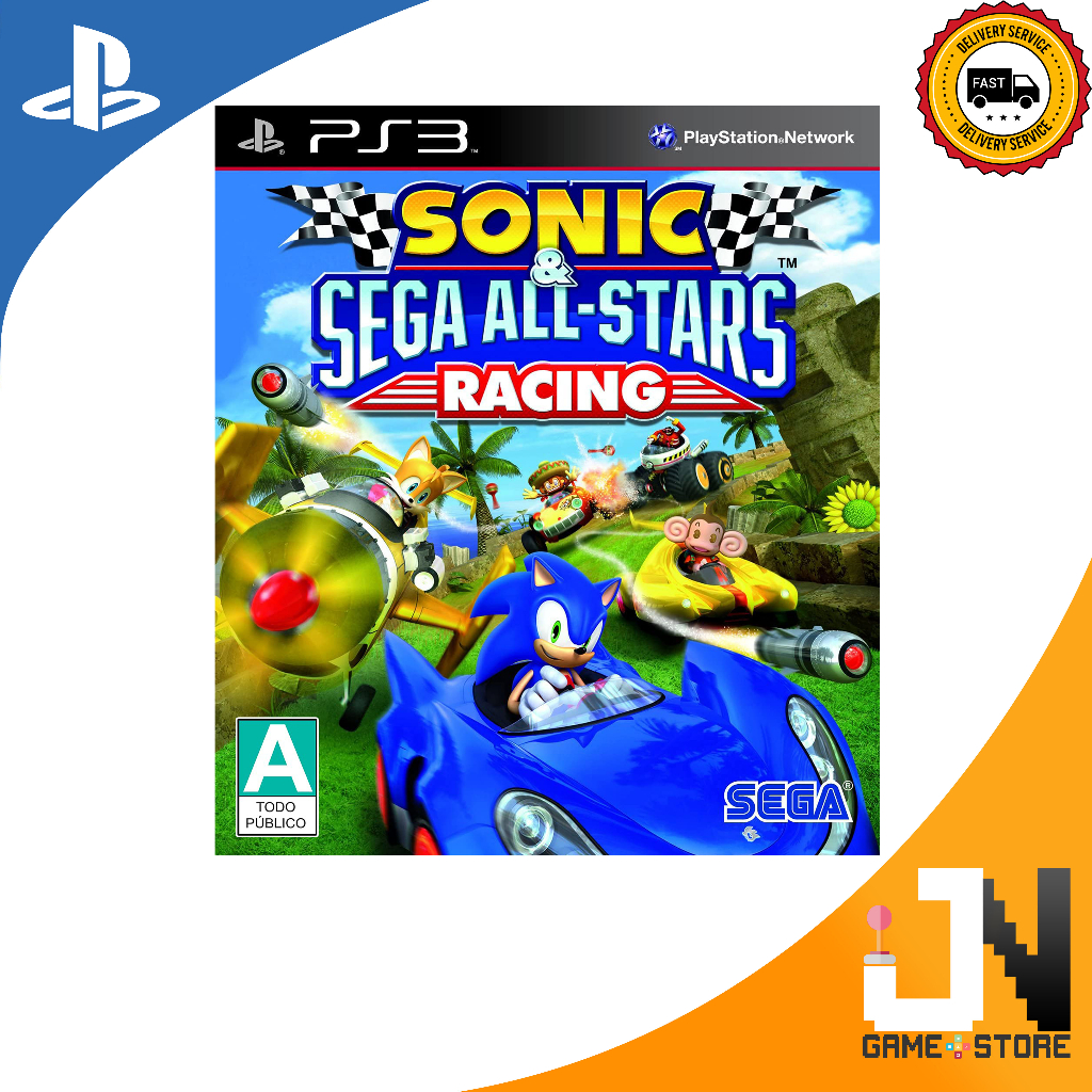 PS3 Sonic & Sega All-Stars Racing (R2)(English)(NEW) | Shopee Malaysia
