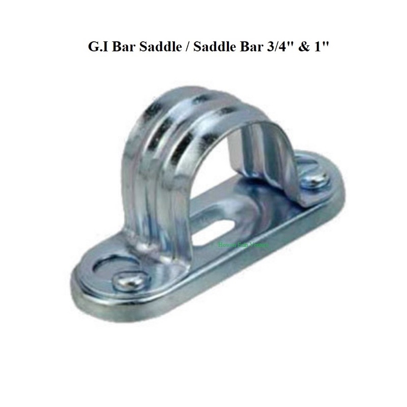 G.I Bar Saddle / Saddle Bar 3/4" & 1" | Shopee Malaysia