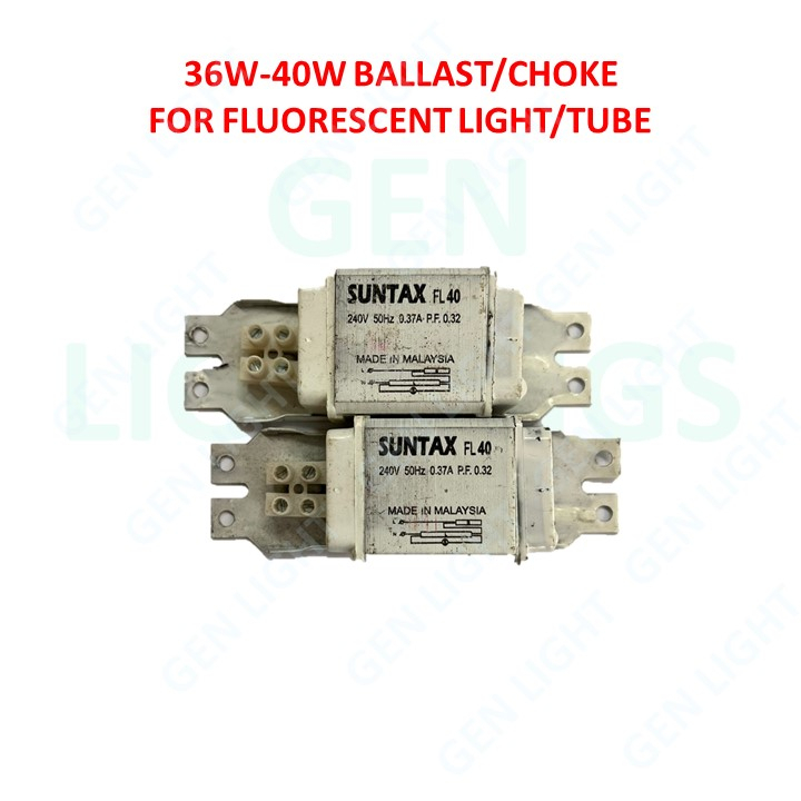 Ballast 💡 Fluorescent Tube/Light/Lamp/Downlight/PLC 18W, PLC 26W Ballast or 18W-20W & 36W-40W ...