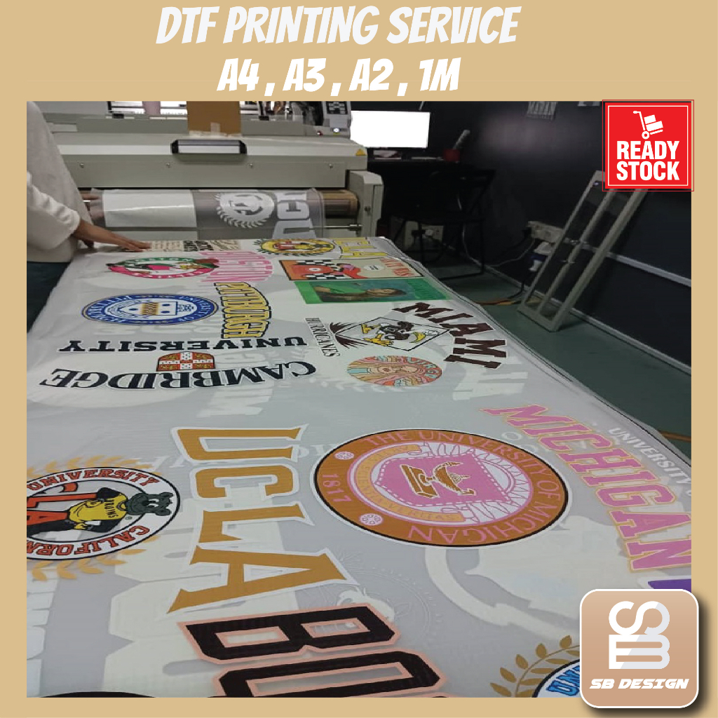[Agent Welcome] DTF Printing A4, A3, A2, 1Meter Tshirt Printing ...