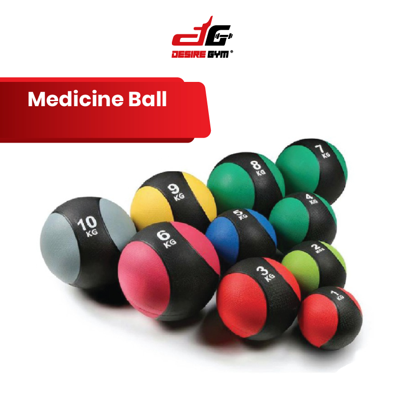 Desire Gym Medicine Rubber Muscle Balls Exercise Ball 1/2/3/4/5kg ...