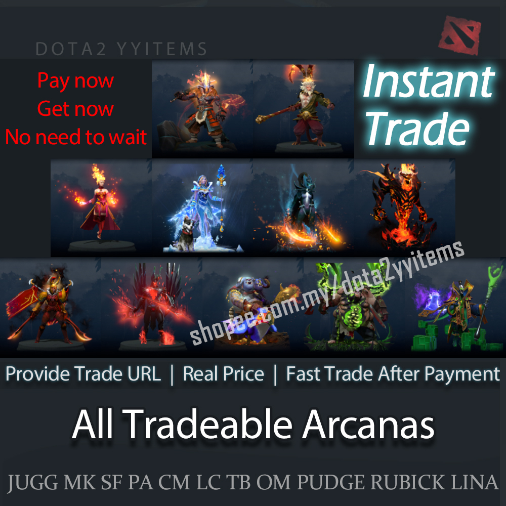 DOTA 2 Arcana | All Arcanas **(Pay now & Get now, No need to wait) PA ...