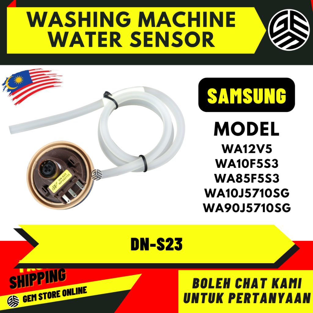 SAMSUNG Washing Machine Water Level Sensor /Sensor Mesin Basuh WA12V5 ...