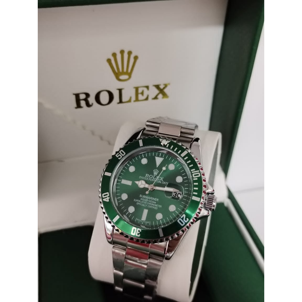 Rolexsa_Battery For Men With Date Steel Watch Ready Stock | Shopee Malaysia