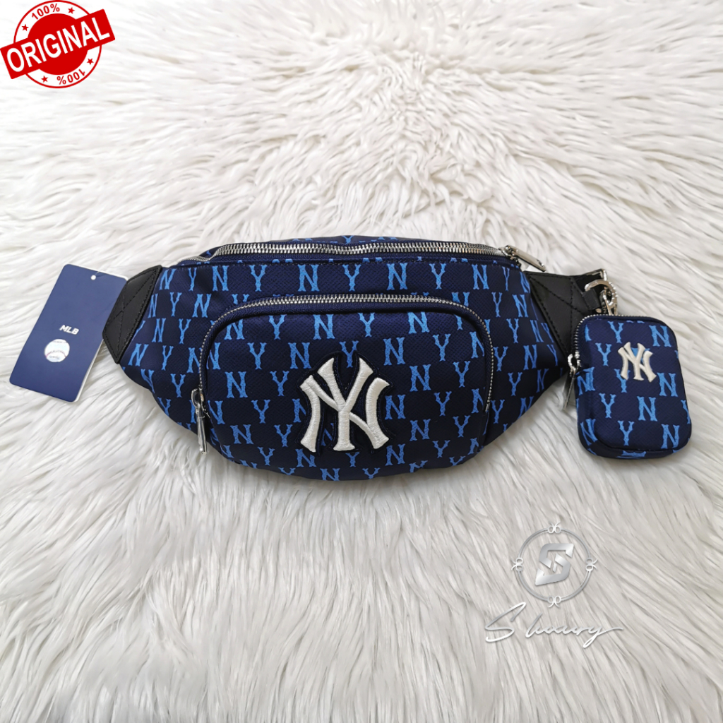 MLB MONOGRAM WAIST BAG | Shopee Malaysia