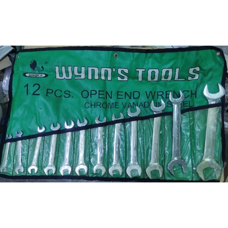 Wynns 12Pcs Open End Wrench Set (Display Set) | Shopee Malaysia