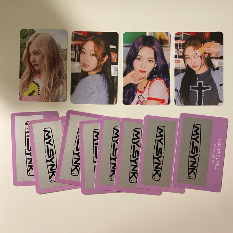AESPA SYNK DIVE Fortune Card Set | Shopee Malaysia