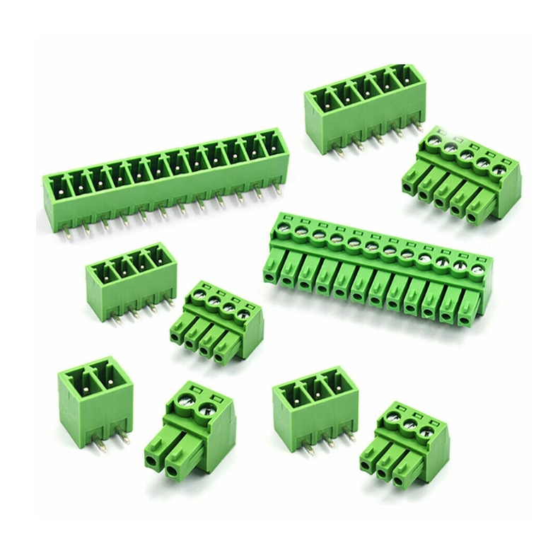 KF2EDG 3.81MM Pluggable PCB Terminal Block Straight Pin + Socket 2P/3P ...