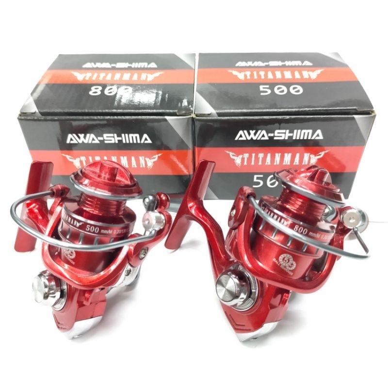 AWASHIMA TITANMAN SPINNING REEL | Shopee Malaysia