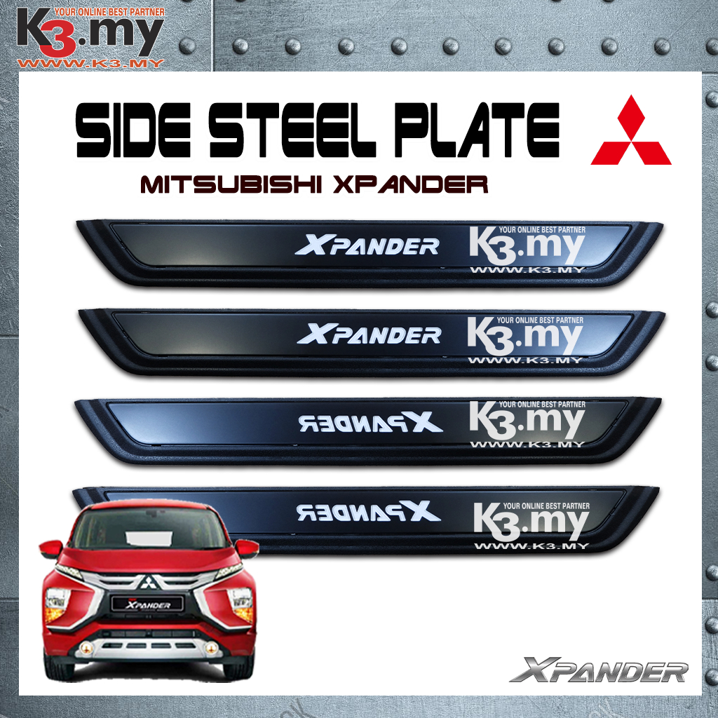 Mitsubishi Xpander Titanium Side SILL Plate/Door Side Step With LED ...