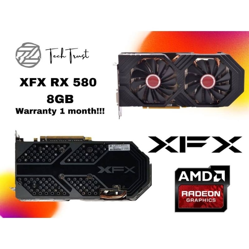 xfx(RX580,8G),,,,,,, | Shopee Malaysia