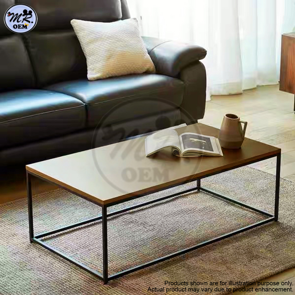 MR OEM Modern Coffee Table Living Room Sofa Side Table with Open ...