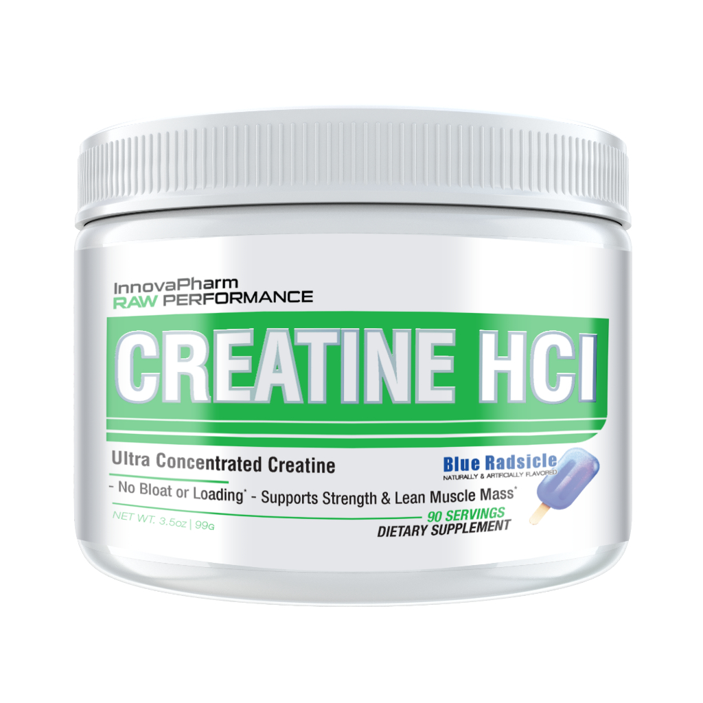 InnovaPharm Creatine Hydrochloride Powder (90 Servings, Available in 3 ...