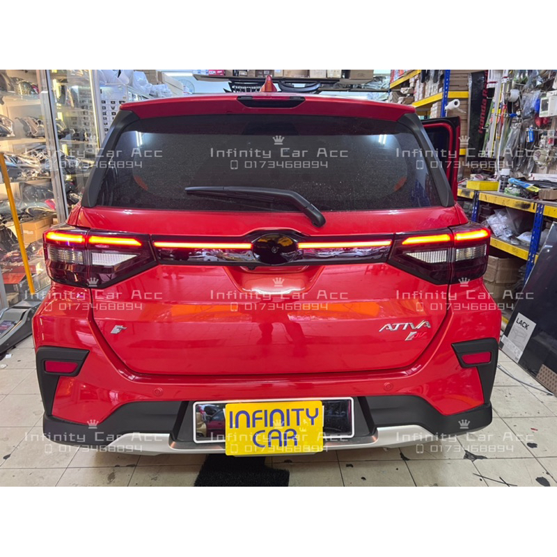 Perodua Ativa Rear Bonet Trunk Garnish Led Light Lamp | Shopee Malaysia