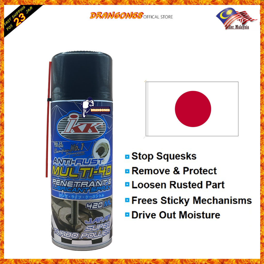 IKK Spray Anti karat 420ml / Professional Anti Rust Lubricant Spray ...