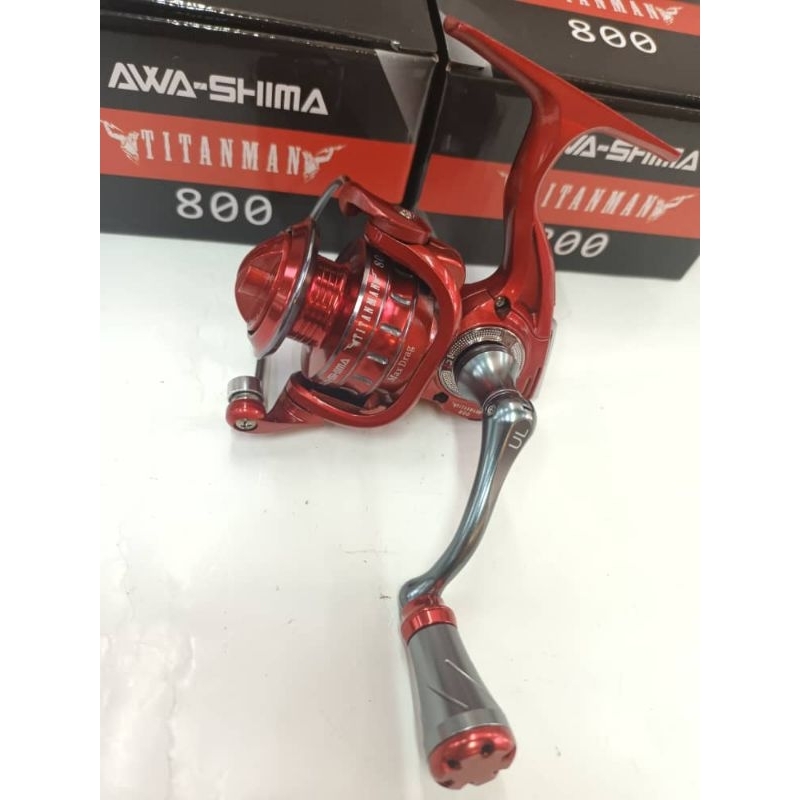 AWASHIMA TITANMAN SAIZ 800 UL FISHING REEL | Shopee Malaysia