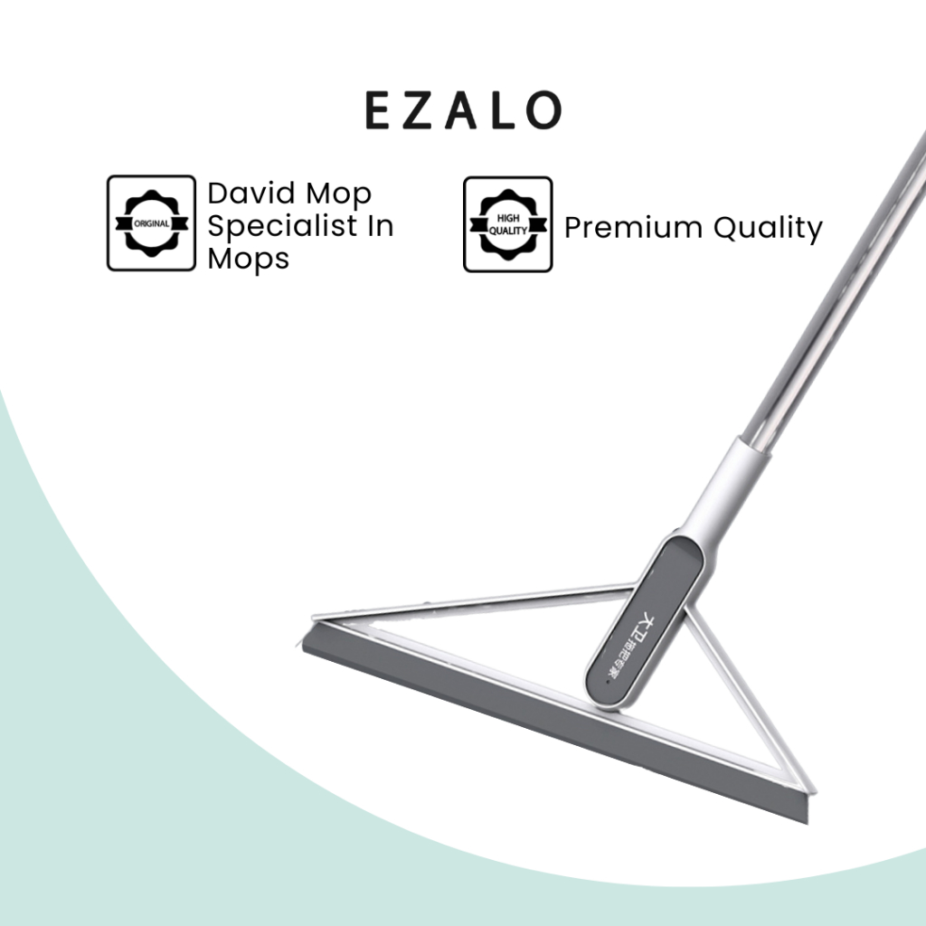 David Mop F6 Silicone Mop Wiper Stainless Steel Mop Stick | Shopee Malaysia