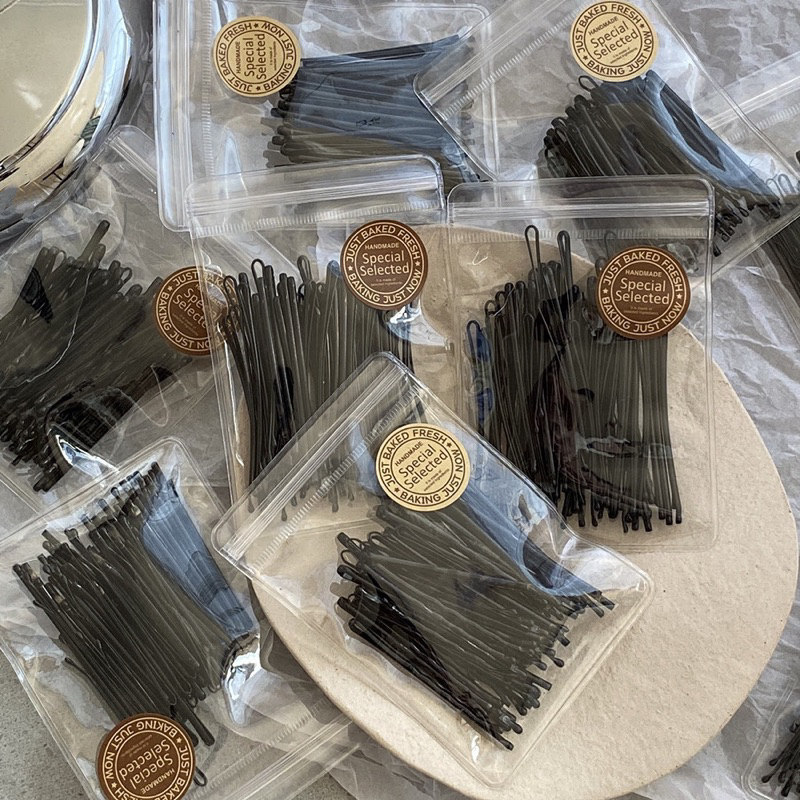 🇲🇾Ready Stock🇲🇾50pcs pin hitam hair pin hair pins black hair pin black ...