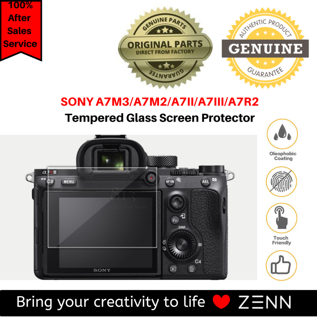 SONY A7M3/A7M2/A7II/A7III/A7R2/A7R V Tempered Glass Camera Screen Protector | Shopee Malaysia